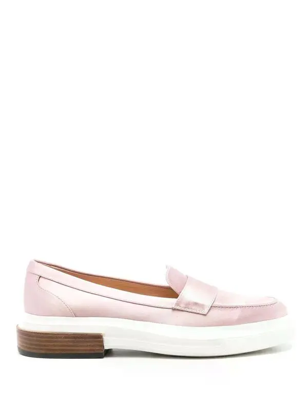 TOD'S Satin-finish Effect Loafers