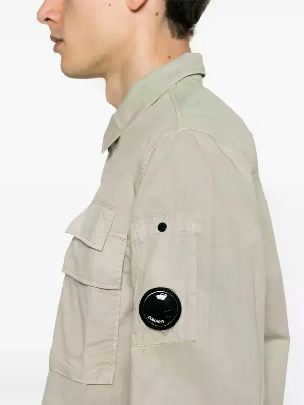 C.P. COMPANY Gabardine Shirt - Grey