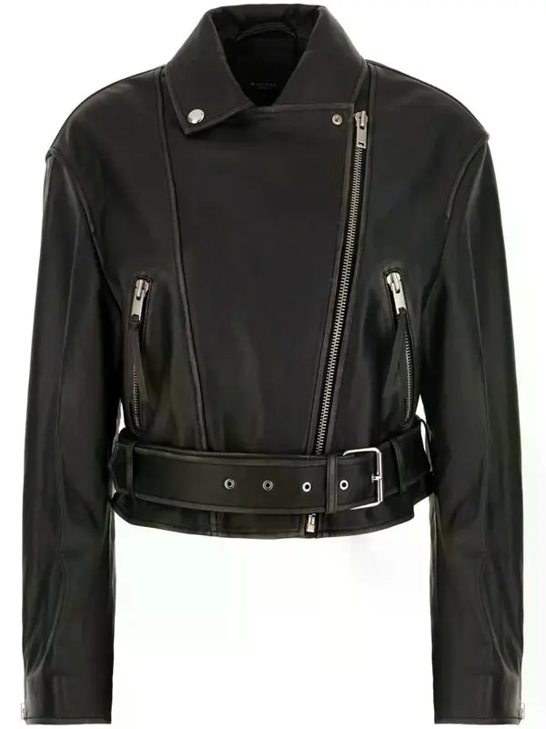 Max Mara Nappa Leather Jacket