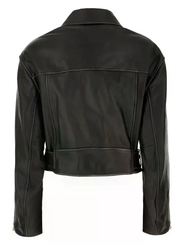 Max Mara Nappa Leather Jacket