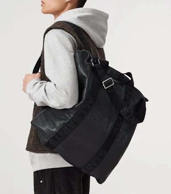 ALLSAINTS Leather Kei Backpack - Black