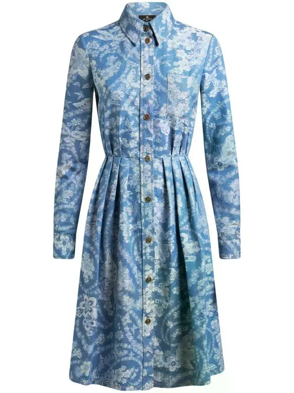 Etro Denim Shirt Dress