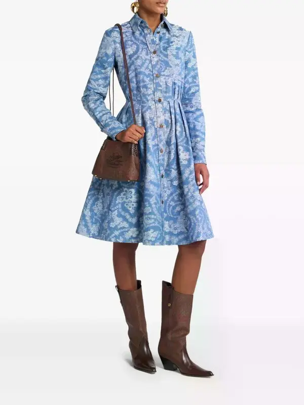 Etro Denim Shirt Dress