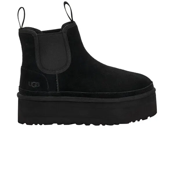 UGG Neumel Platform Chelsea Boot - Black