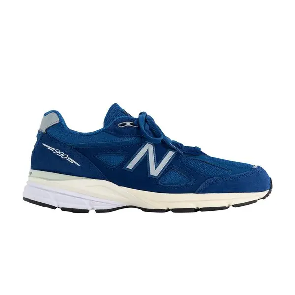 NEW BALANCE Aimé Leon Dore X 990v4 Made In Usa Sneakers - Blue