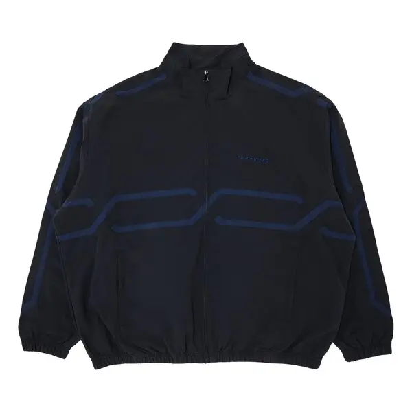 Supreme Inset Link Track Jacket - Black | Editorialist