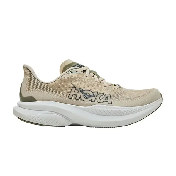 HOKA® Mach 6 'oat Milk Barley' Sneakers - Cream
