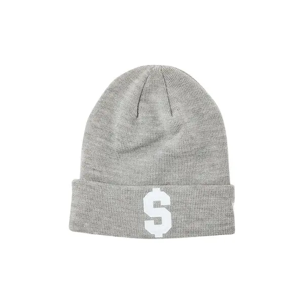 Supreme X New Era $ Beanie - Grey