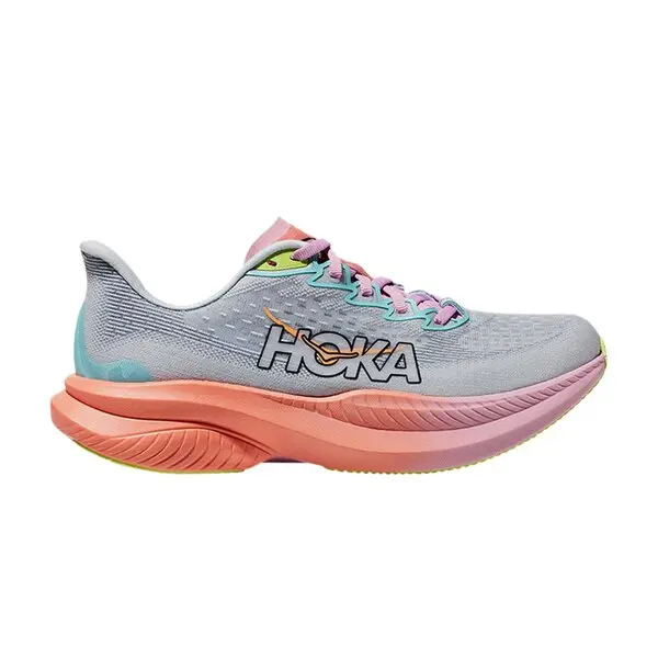 HOKA® Wmns Mach 6 Wide Sneakers - Grey