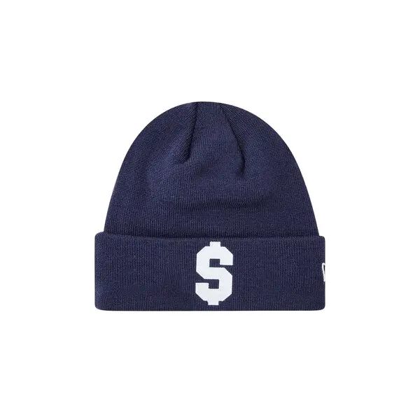 Supreme X New Era $ Beanie - Blue