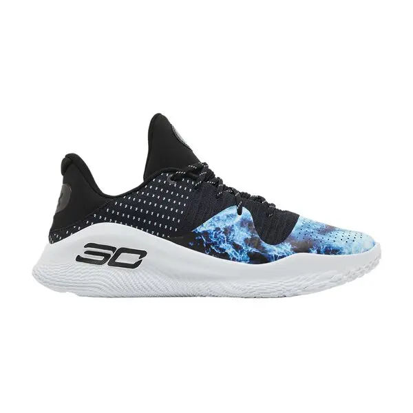 CURRY BRAND Bruce Lee X Curry 4 Low Flotro 'dark Water - Black