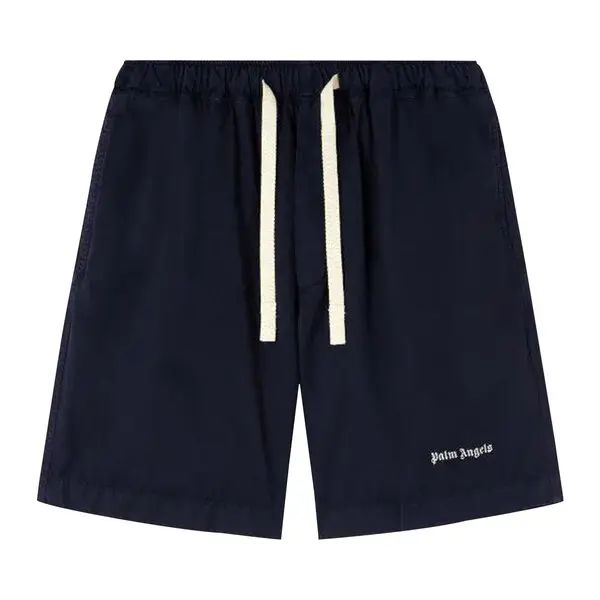 Palm Angels Classic Logo Bermuda - Blue