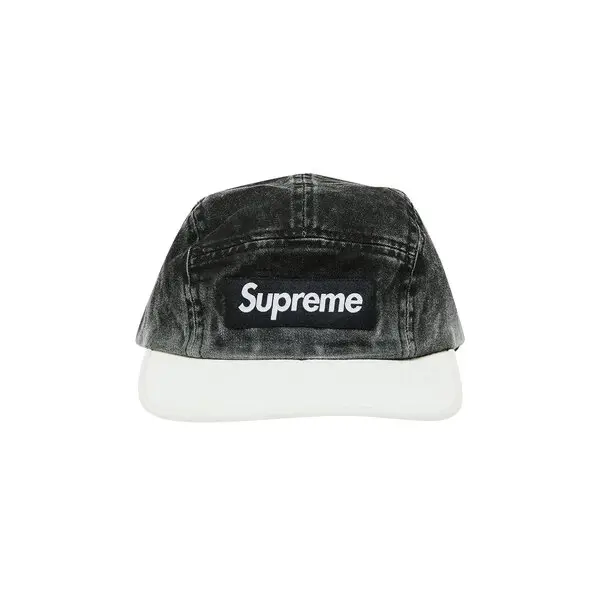 Supreme Pigment 2-tone Camp Cap - Black