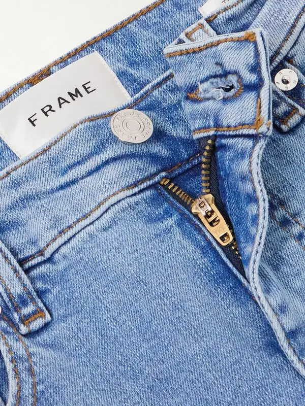 FRAME The Pencil Cropped High-rise Skinny Jeans