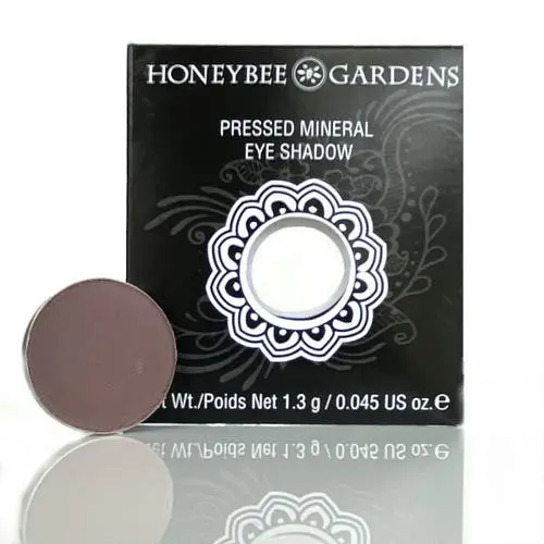 HONEYBEE GARDENS Pressed Powder Eye Shadow Single - Matte Dark Plum Mauve