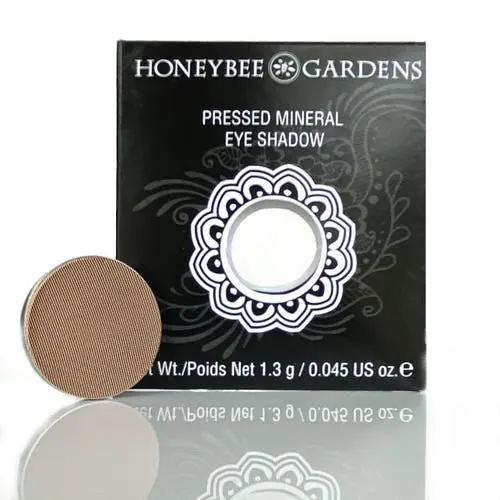 HONEYBEE GARDENS Pressed Powder Eye Shadow Single - Matte Light Earthy Brown