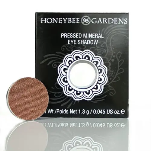 HONEYBEE GARDENS Pressed Powder Eye Shadow Single - Plummy Brown Shimmer