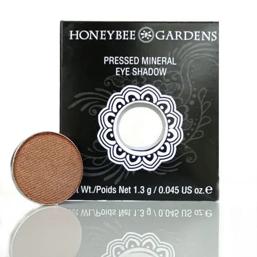 HONEYBEE GARDENS Pressed Powder Eye Shadow Single - True Copper With Shimmer