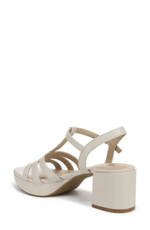 LIFESTRIDE Rio Ankle Strap Platform Sandals - Bone