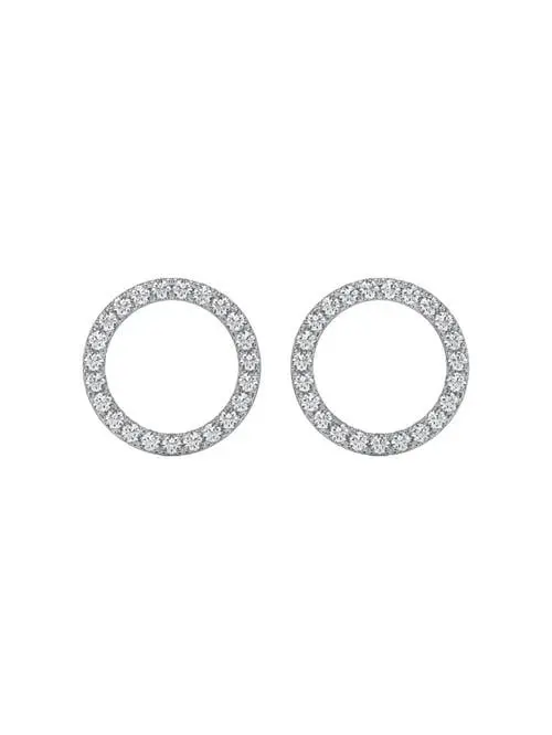 BLISS DIAMOND 1/4ct Diamond Earrings - 10k White Gold