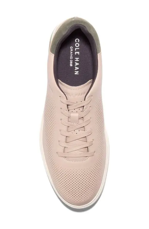 Cole Haan Grandpro Angleace Sneaker - Sesame Nubuck/dusty Olive