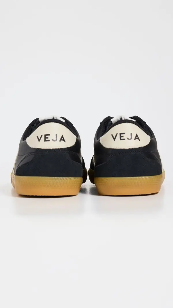VEJA Volley O.t. Leather Sneakers - Black/pierre