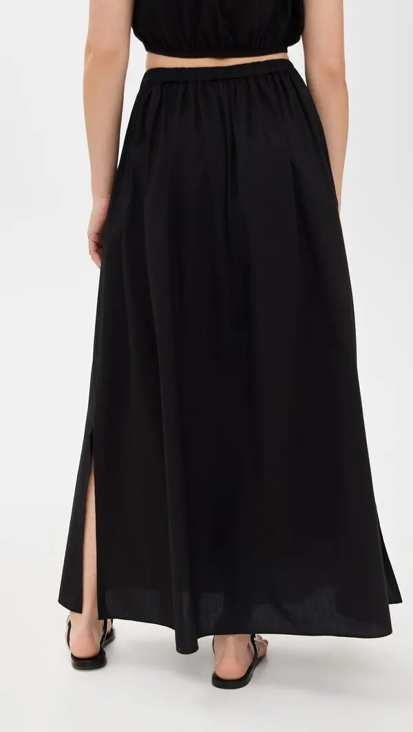 Playa Lucila Maxi Skirt - Black