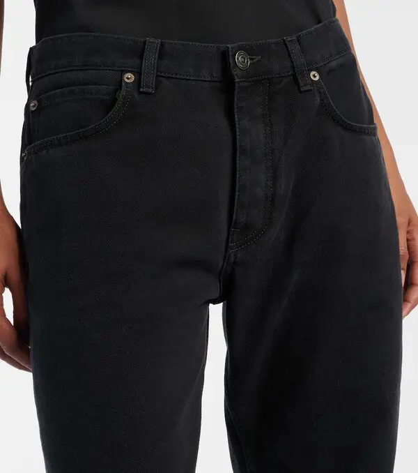 Balenciaga Bootcut Jeans In Jet