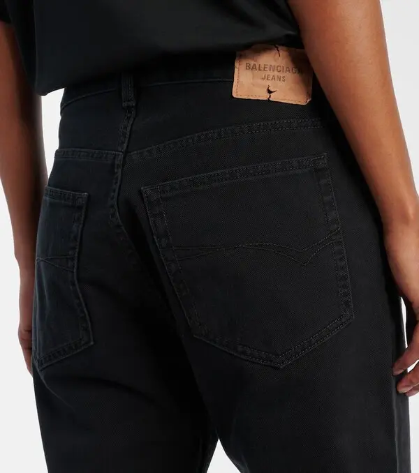 Balenciaga Bootcut Jeans In Jet