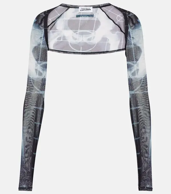 JEAN PAUL GAULTIER The Black Squeletor Shrug