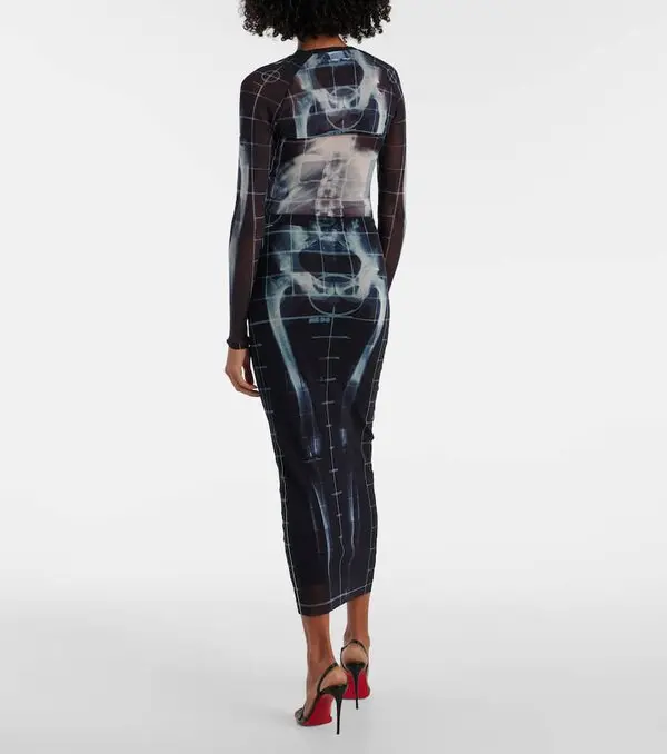 JEAN PAUL GAULTIER The Black Squeletor Shrug