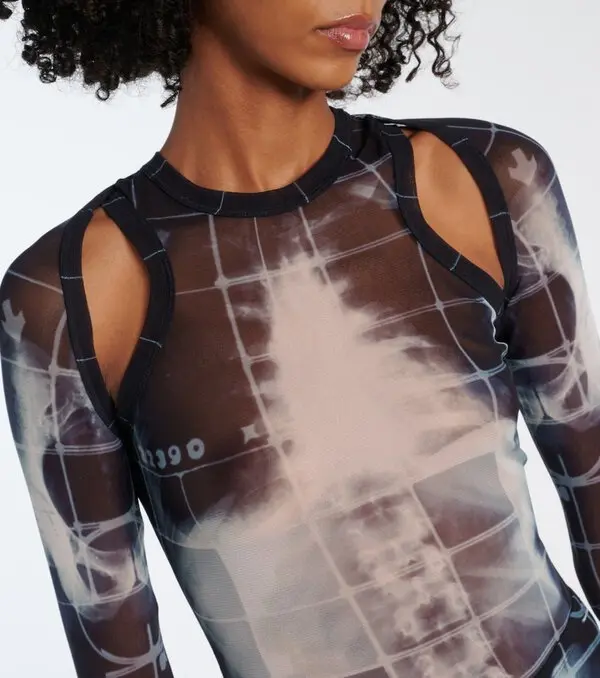 JEAN PAUL GAULTIER The Black Squeletor Shrug