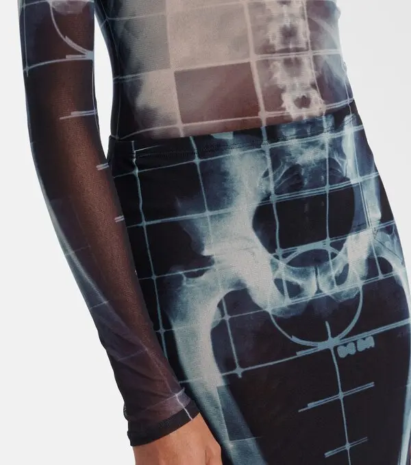 JEAN PAUL GAULTIER The Black Squeletor Shrug