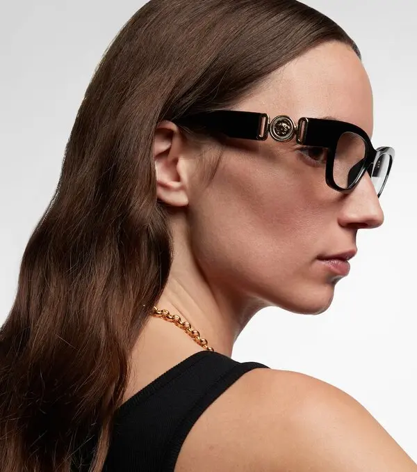 Versace Biggie Cat-eye Glasses