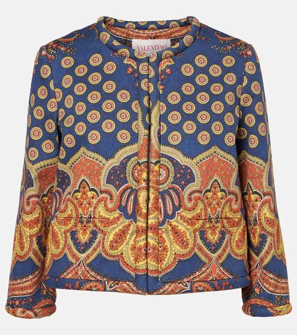 Valentino Garavani Voyage Imaginaire Cotton Jacket