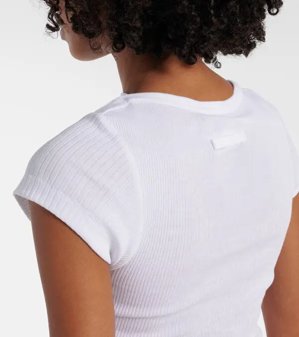 Jean Paul Gaultier Fitted T-Shirt - White - 40% Off | Editorialist