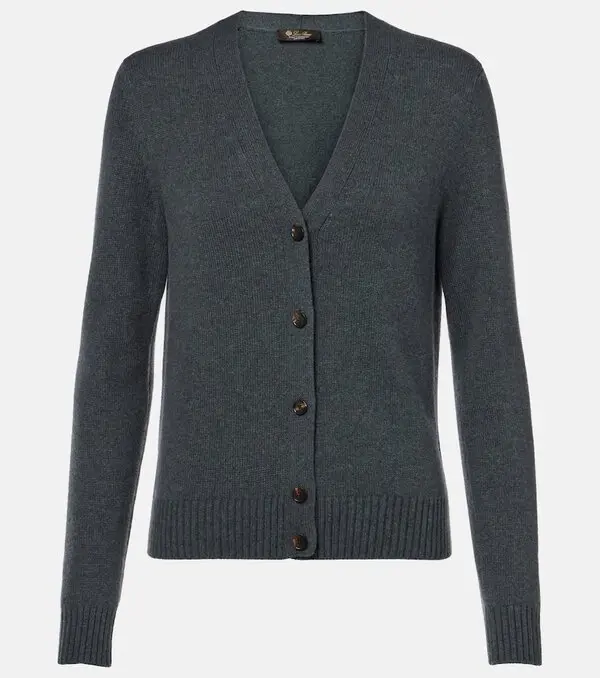 Loro Piana Cashmere Cardigan - Grey