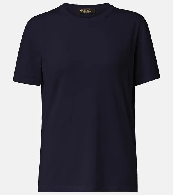 Loro Piana Angera Cotton Jersey T-shirt - Blue