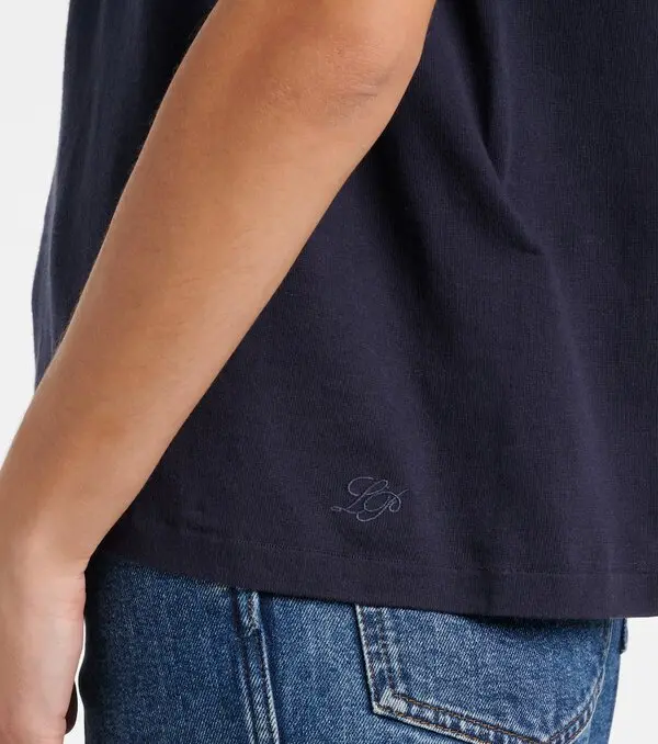 Loro Piana Angera Cotton Jersey T-shirt - Blue