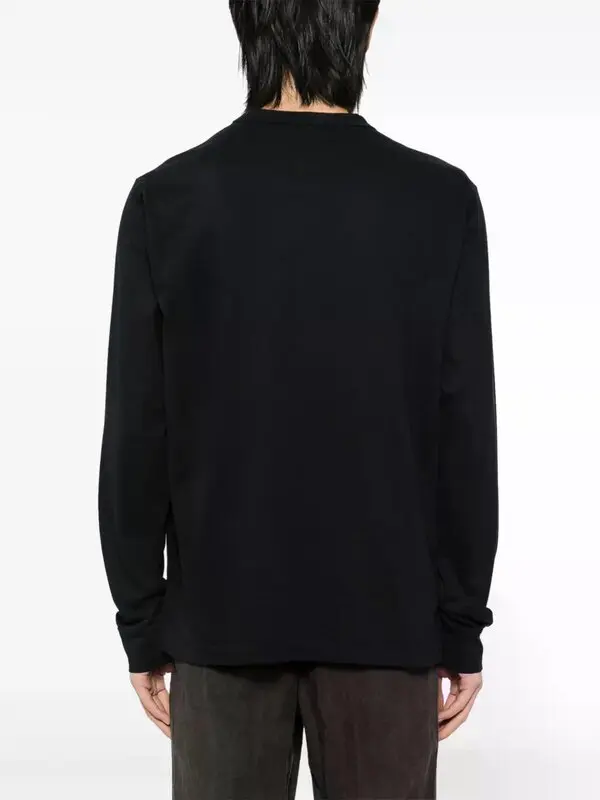 JAMES PERSE Crew-neck T-shirt - Black