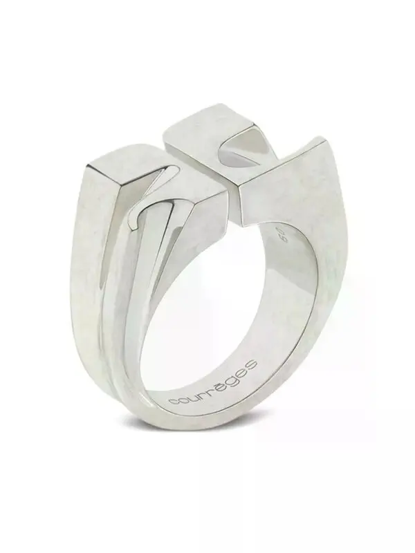 COURREGES Ac Ring - Silver