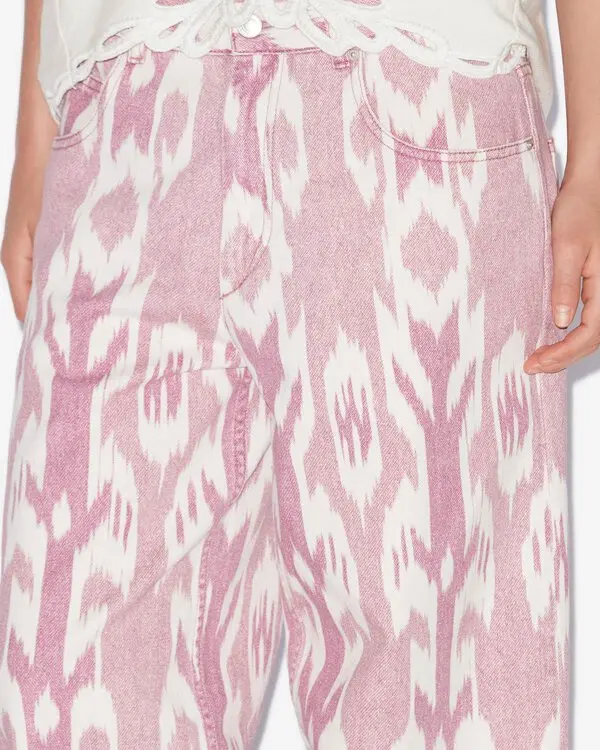 MARANT ETOILE Joanny Ikat Print Pants