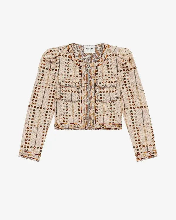 MARANT ETOILE Christy Jacket - Ecru