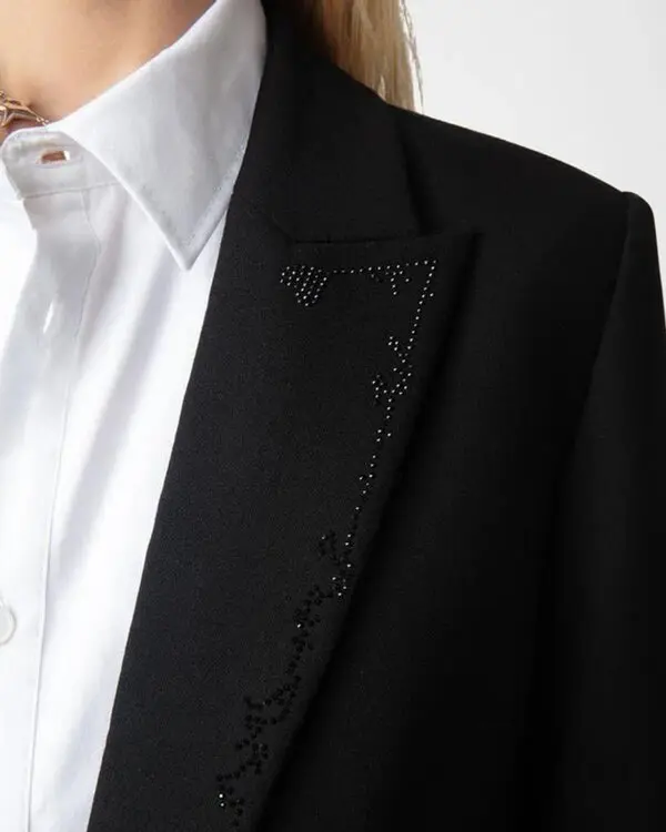 Zadig&Voltaire Viva Embellished Blazer - Black