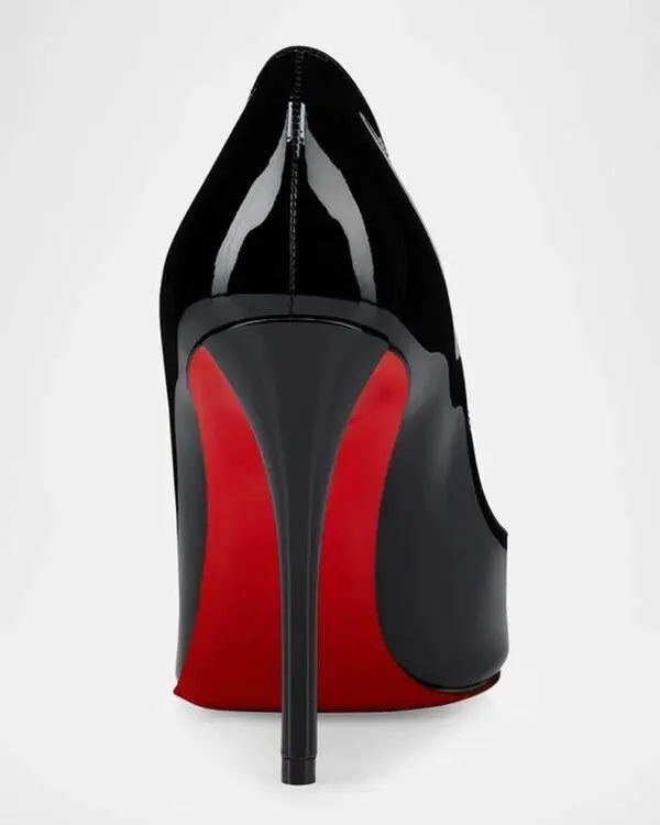 CHRISTIAN LOUBOUTIN 100mm Miss Z Patent Pumps - Black
