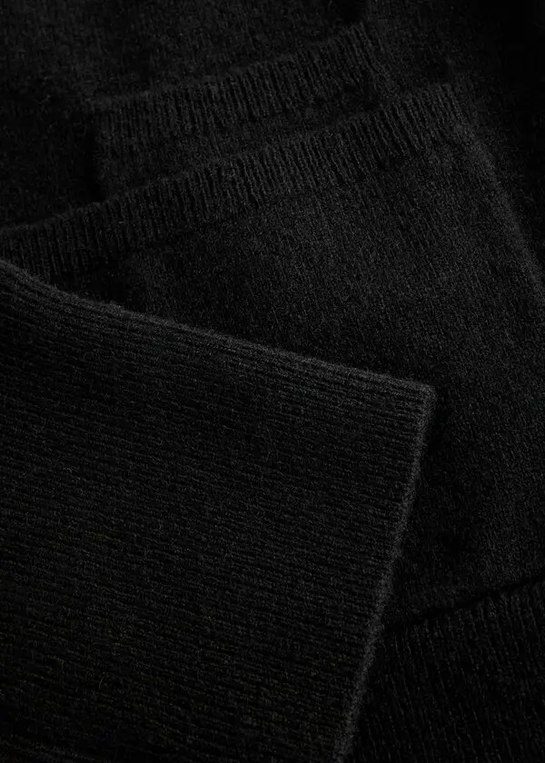 Vince Wool-blend Cardigan - Black