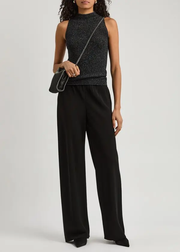 Vince Metallic-knit Tank