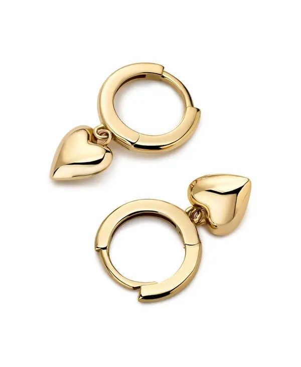 ANA LUISA Solid Heart Drop Earrings