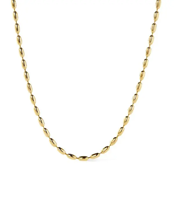 ANA LUISA Capri Ball Chain Necklace - Gold
