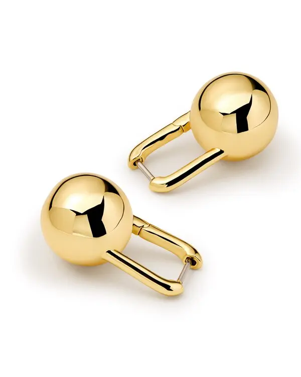ANA LUISA Perry Sphere Statement Earrings - Gold